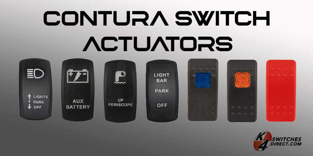 Contura Rocker Switch Actuators – K4SwitchesDirect.com