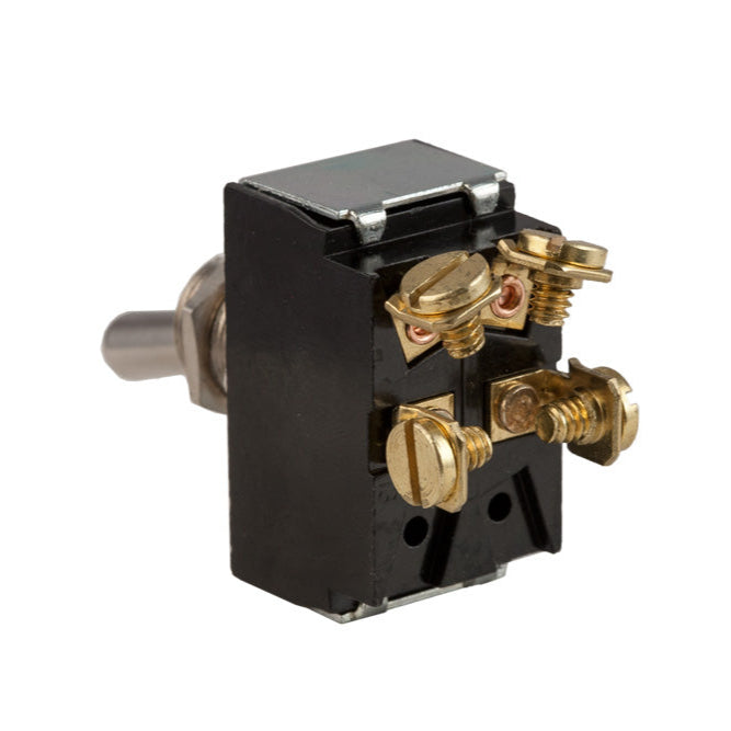OFF-ON TOGGLE SWITCH -- METAL LEVER -- DOUBLE POLE – K4SwitchesDirect.com