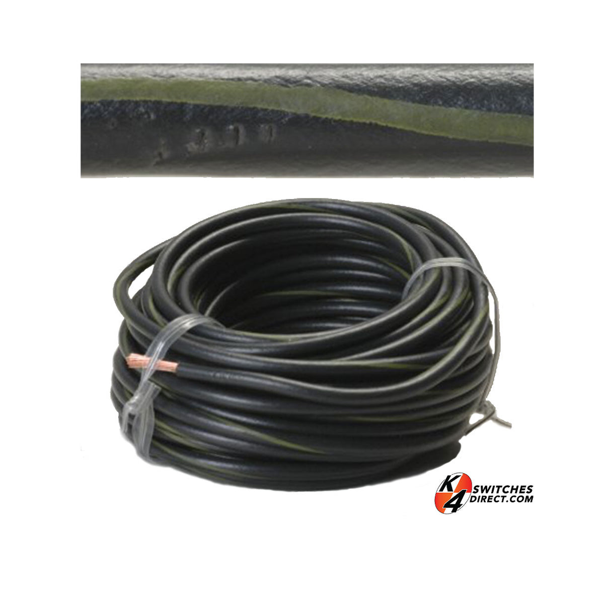14 Gauge Striped Wire – K4SwitchesDirect.com
